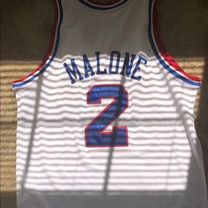 Other | Autographed Moses Malone Philadelphia 76ers Jersey | Poshmark